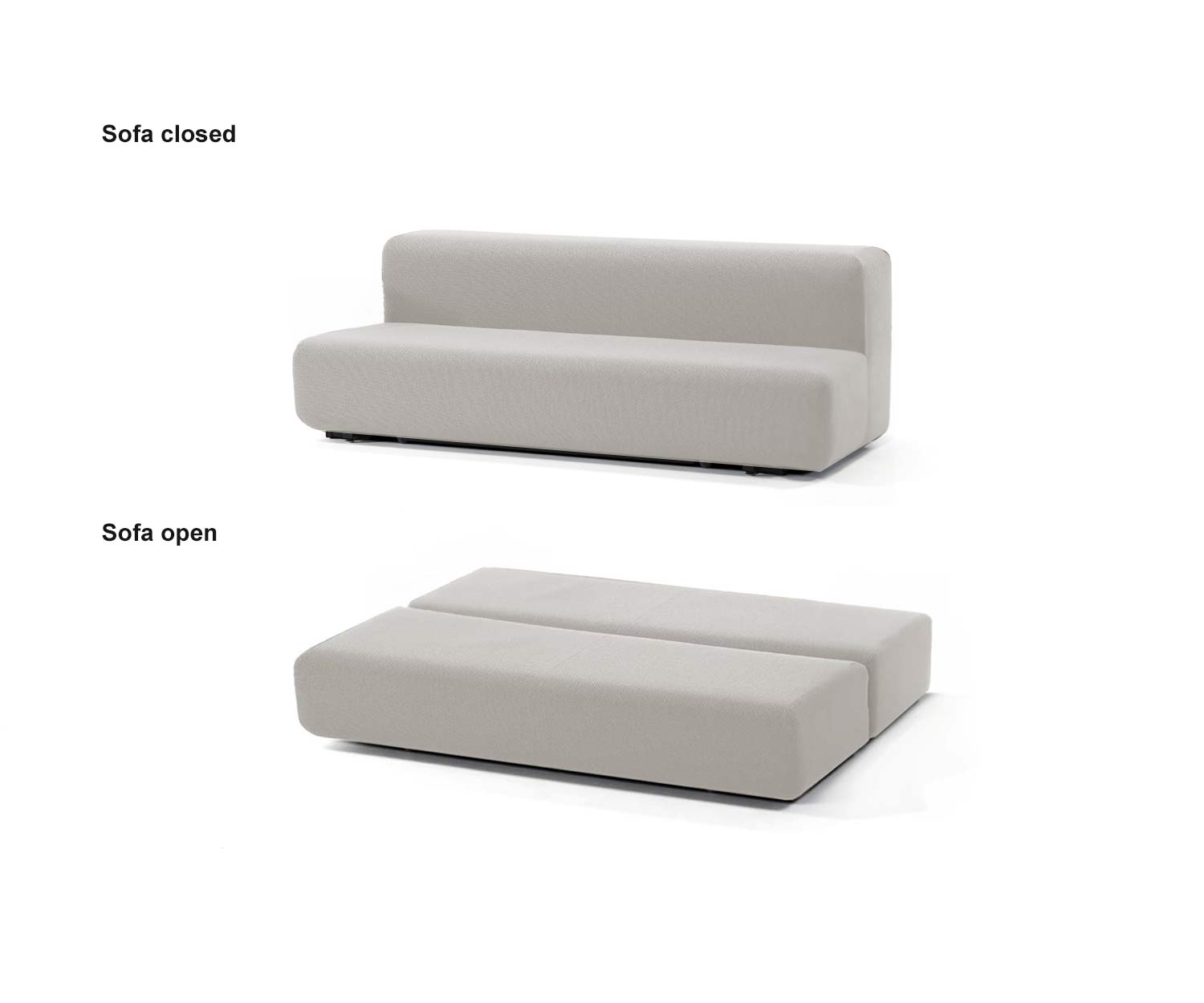 Prostoria Klaster sofa bed