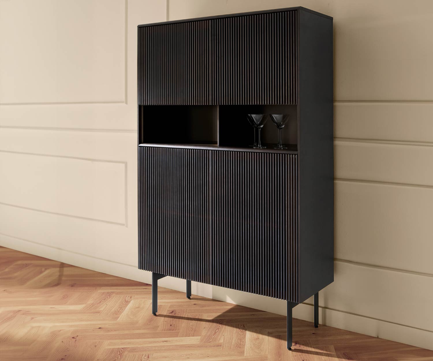Design Highboards mit viele Stauraum