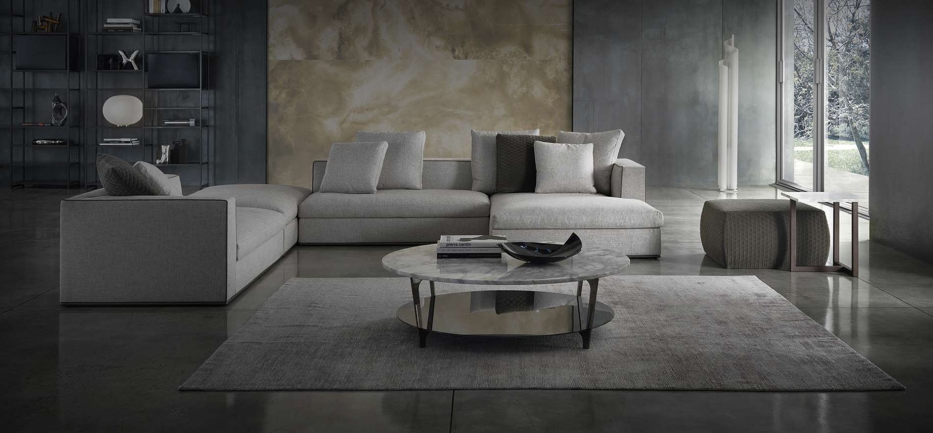 Marelli Big Club Lounge Sofa Andy